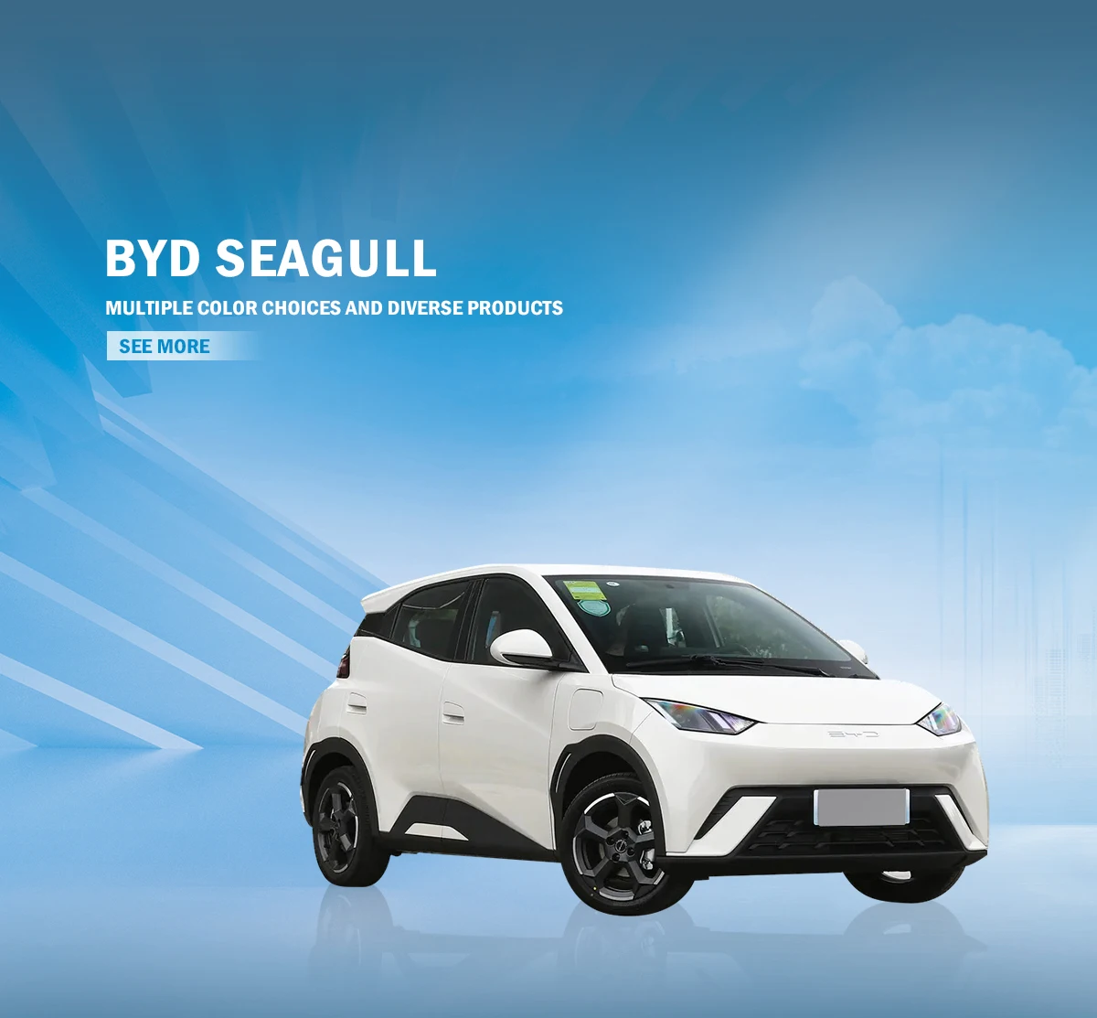 BYD Seagull Electric Car - Compact EV with 405KM Range