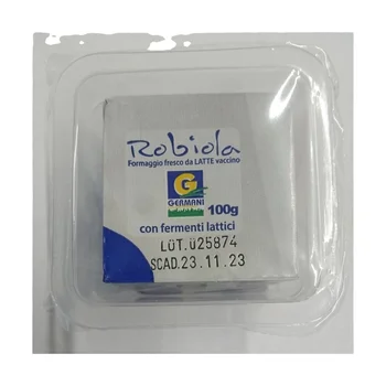 Robiola Fresh Spreadable Cow Cheese -100 Gr - Very Delicate In Plastic ...