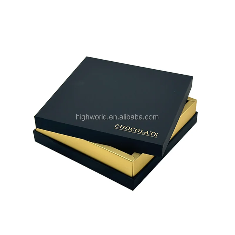 Luxury Custom Empty Chocolate Bar Bonbon Box Valentines Gift Paper ...