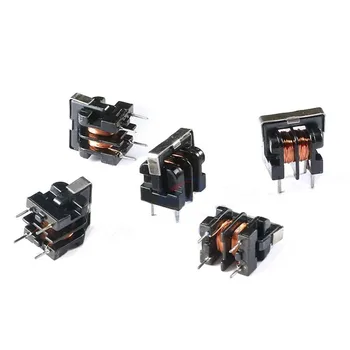 Common Mode Inductor Filter 10mh Vertical Pin Pitch 7*8 Copper Wire Uu9 ...