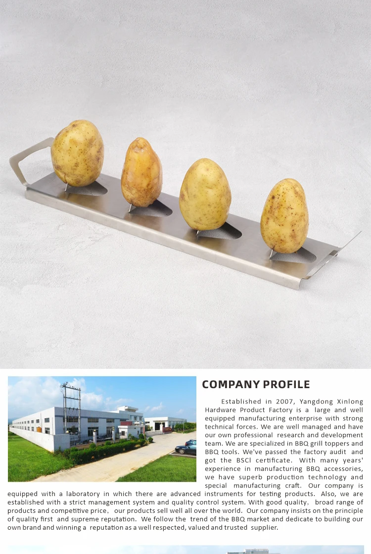 Stainless Steel Bbq Potato Rack Barbecue Grill Rack For Outdoor ...