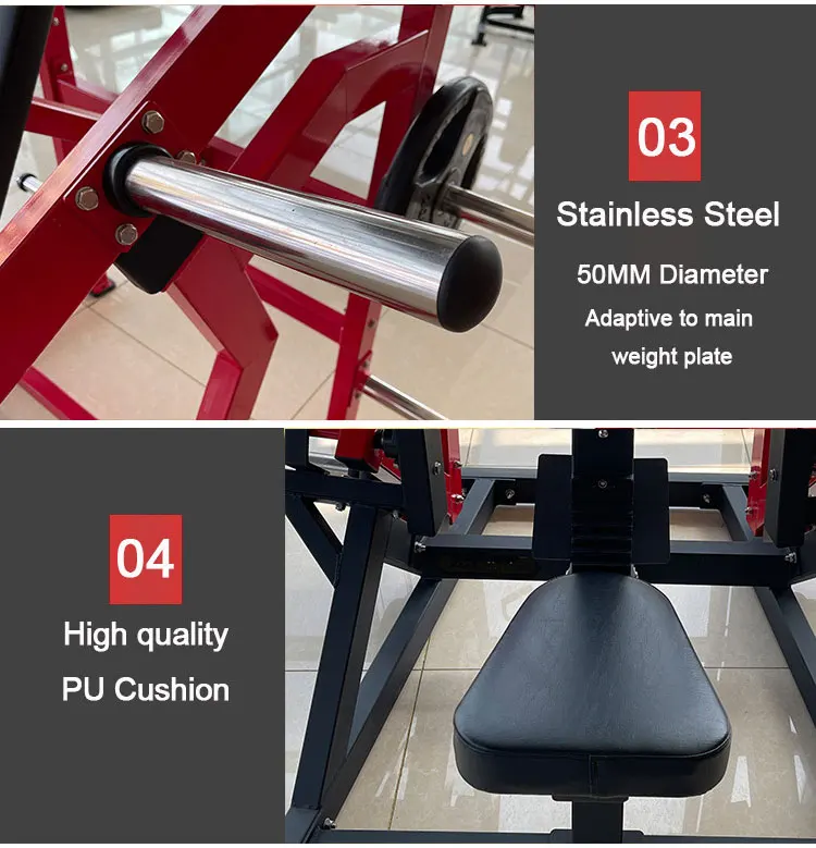 Commercial Strength Plate Loaded Iso Lateral Chest Back Machines ...