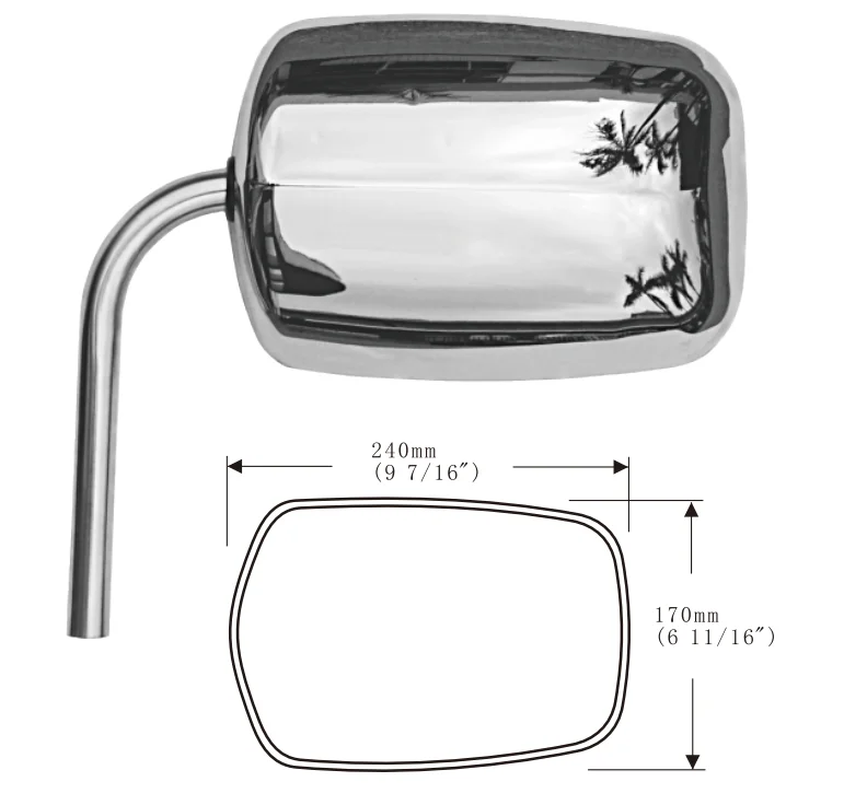 SL-928 Trck Truck Mirror HL/R for High Quality Universal Sport Car ...