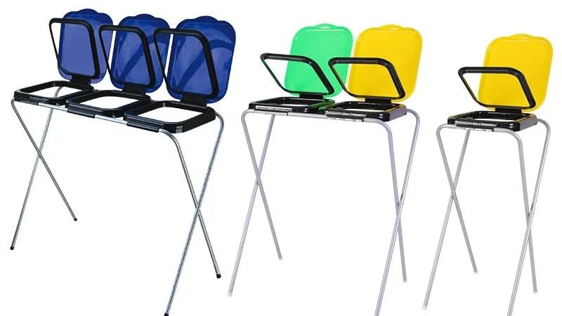 Foldable Stand Waste Garbage Bin Trash Can Recycling Organization ...