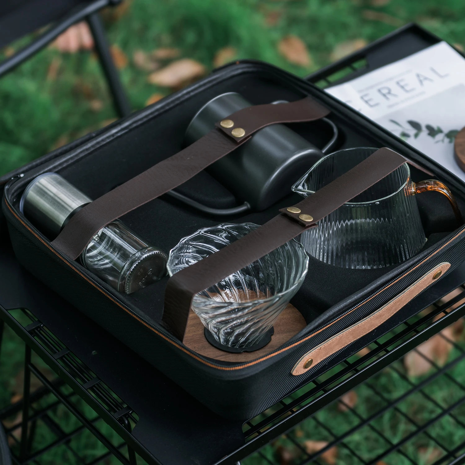 New 2024 Coffee Kit Accessories Camping Outdoor Handbag Drip Pour Over ...