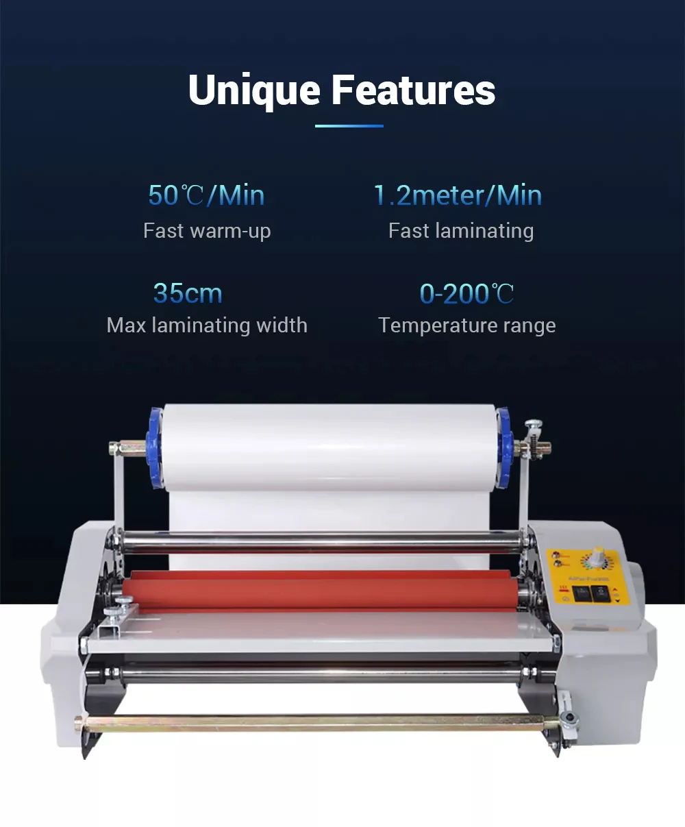 A/B Film DTF Heyme 7 Days to Door A3/A1 Laminator Roll to Roll Transfer ...