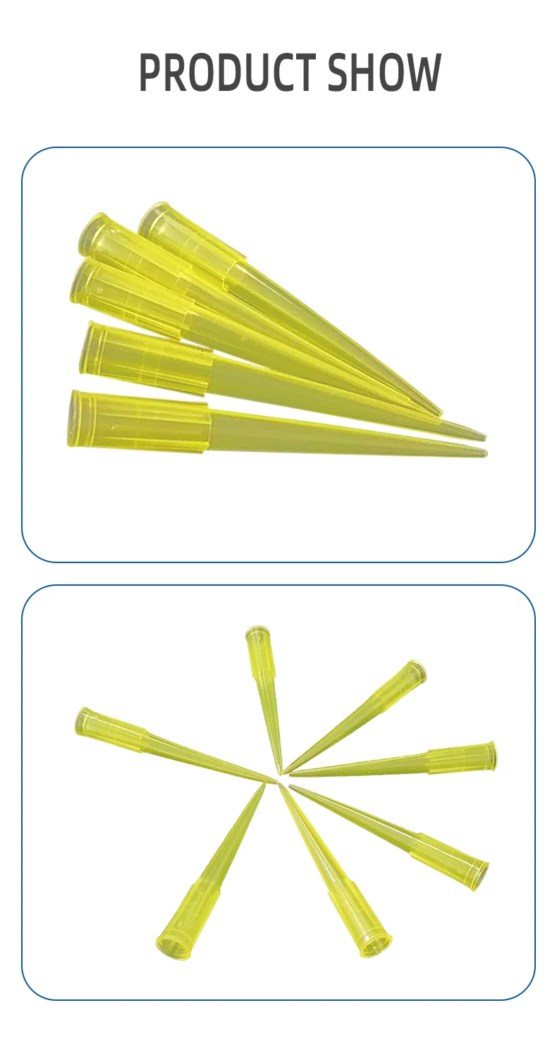 Tt Dispensing Needle Yellow Tapered Tube Design Lock Tip Adjustable ...