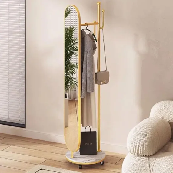 Full-length Mirror Clothes Hanger - Eco-Friendly & Stylish
