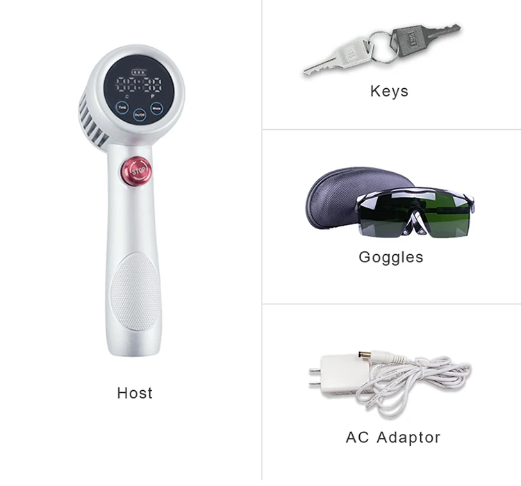 Class 4 Cold Laser Pain Relief Device - 808nm & 650nm