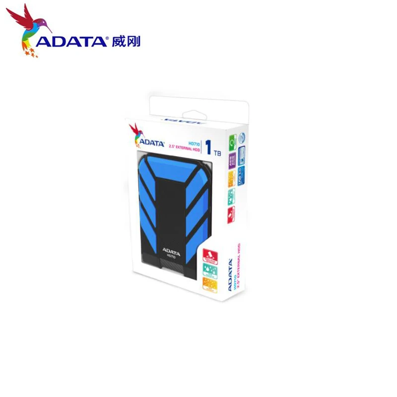 Original Adata New External Hdd 1tb 2tb Usb3.1 2.5-inch Portable Hard ...