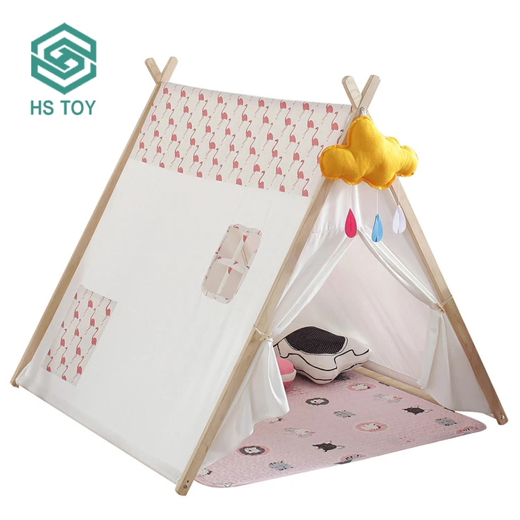 Hs Toy New Game Large Triangle Lovely Tipi Enfant Tenda Carpa Toy House ...