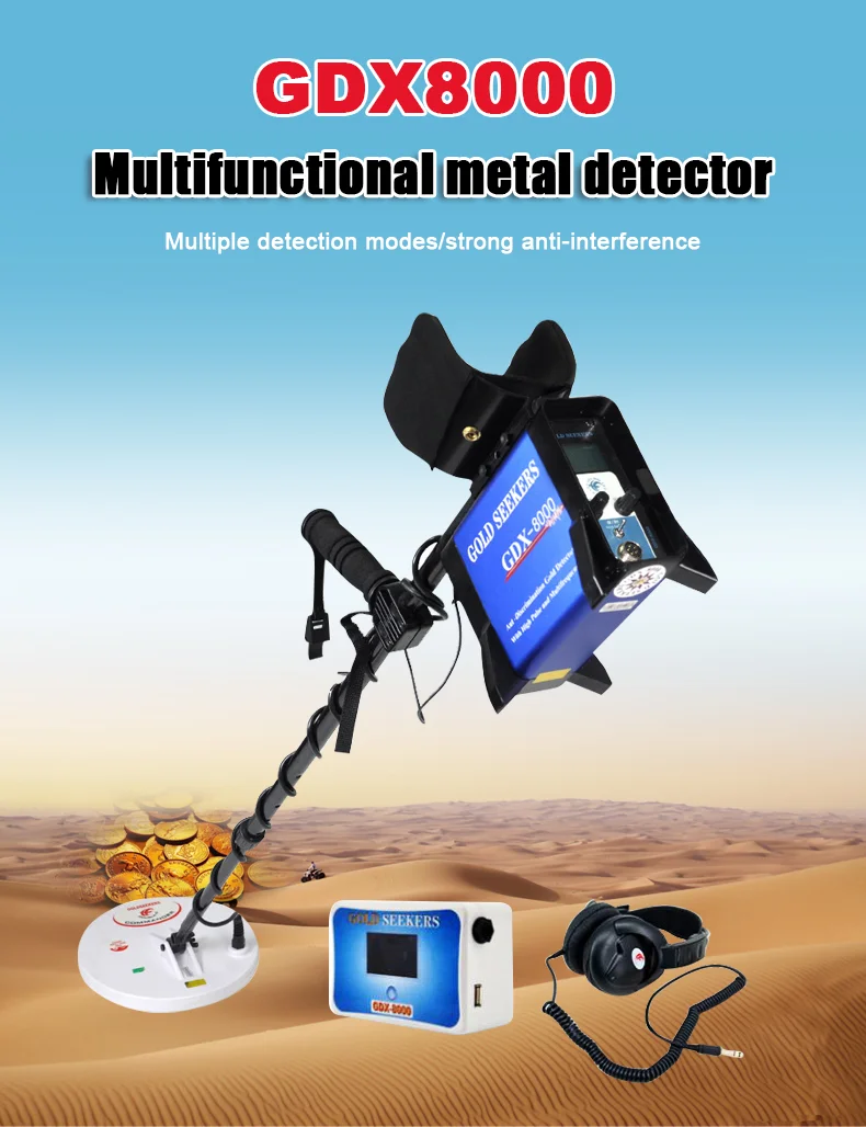 GDX8000 Metal Detector - Advanced Underground Treasure Hunting