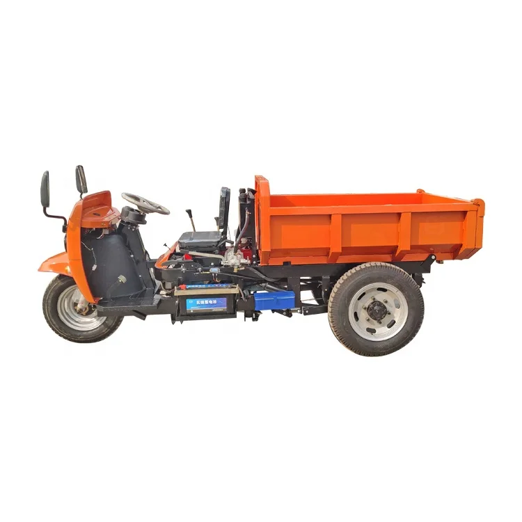 2 Ton Diesel Dumper Tricycle Dumper Three Wheel Mining Dump Truck Mini ...