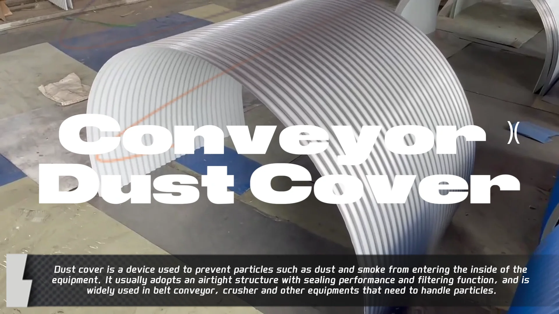 Latest Belt Conveyor Hood Covers Material Handling Equipment Parts ...