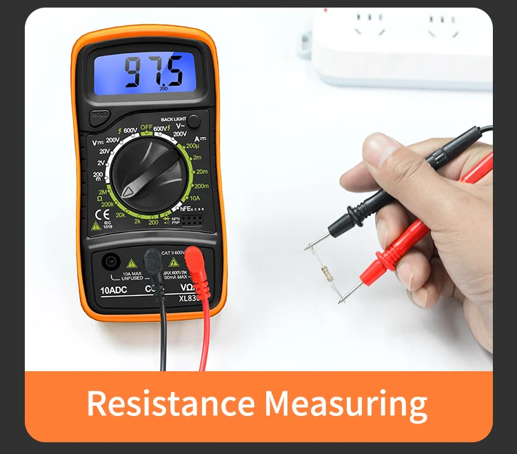 XL830L Multimeter - Precision Measurement for 600V 10A