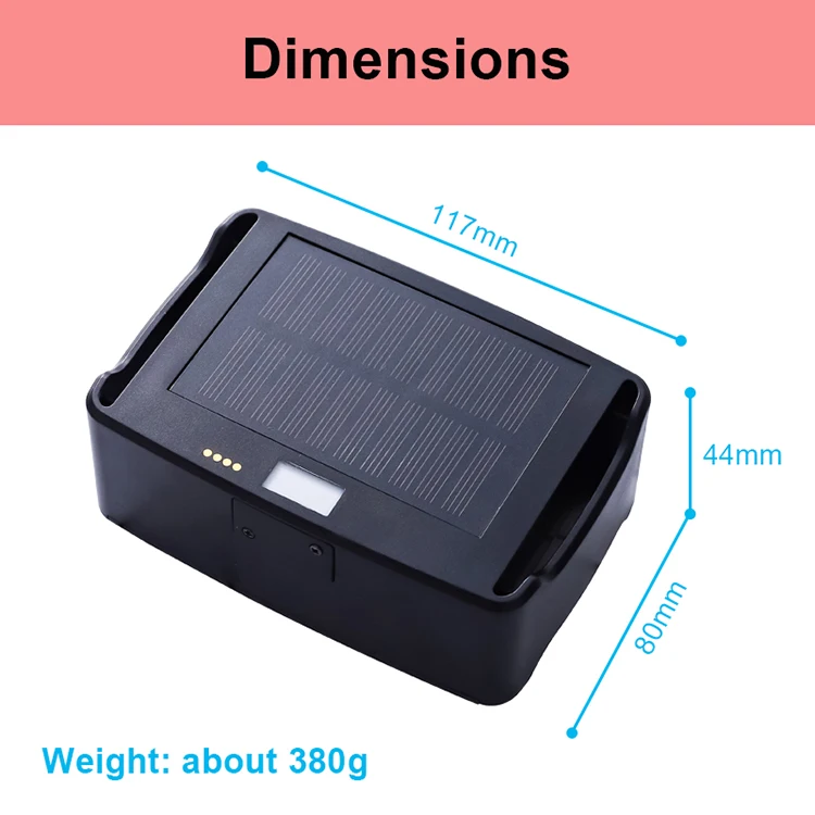 Waterproof Solar Powered GPS Tracker for Cattle & Sheep - G20 Livestock ...