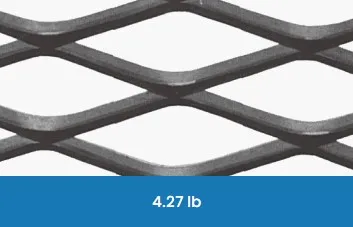 Low Carbon Steel Expanded Metal Mesh Stair Treads Diamond Hole Powder ...