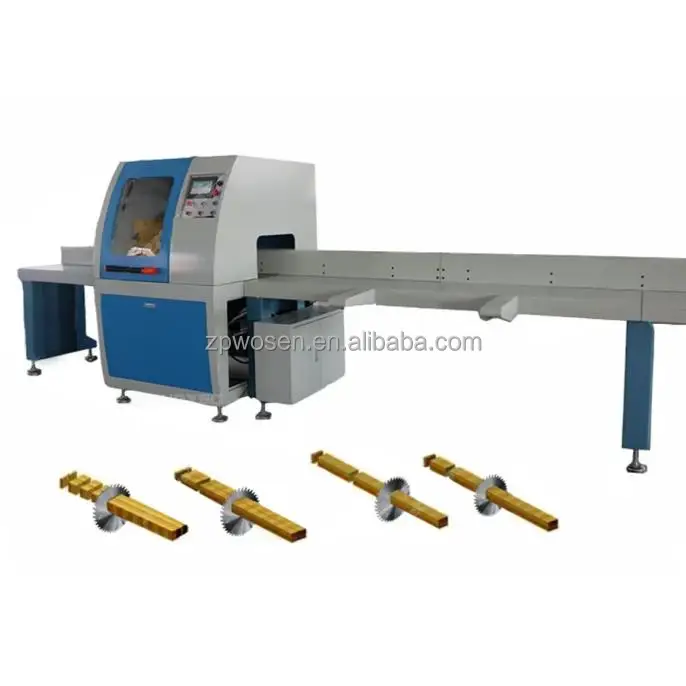 Vertical Sawmill Square Log Cross Cutting Saw Cnc Optimizing Cross Cut ...