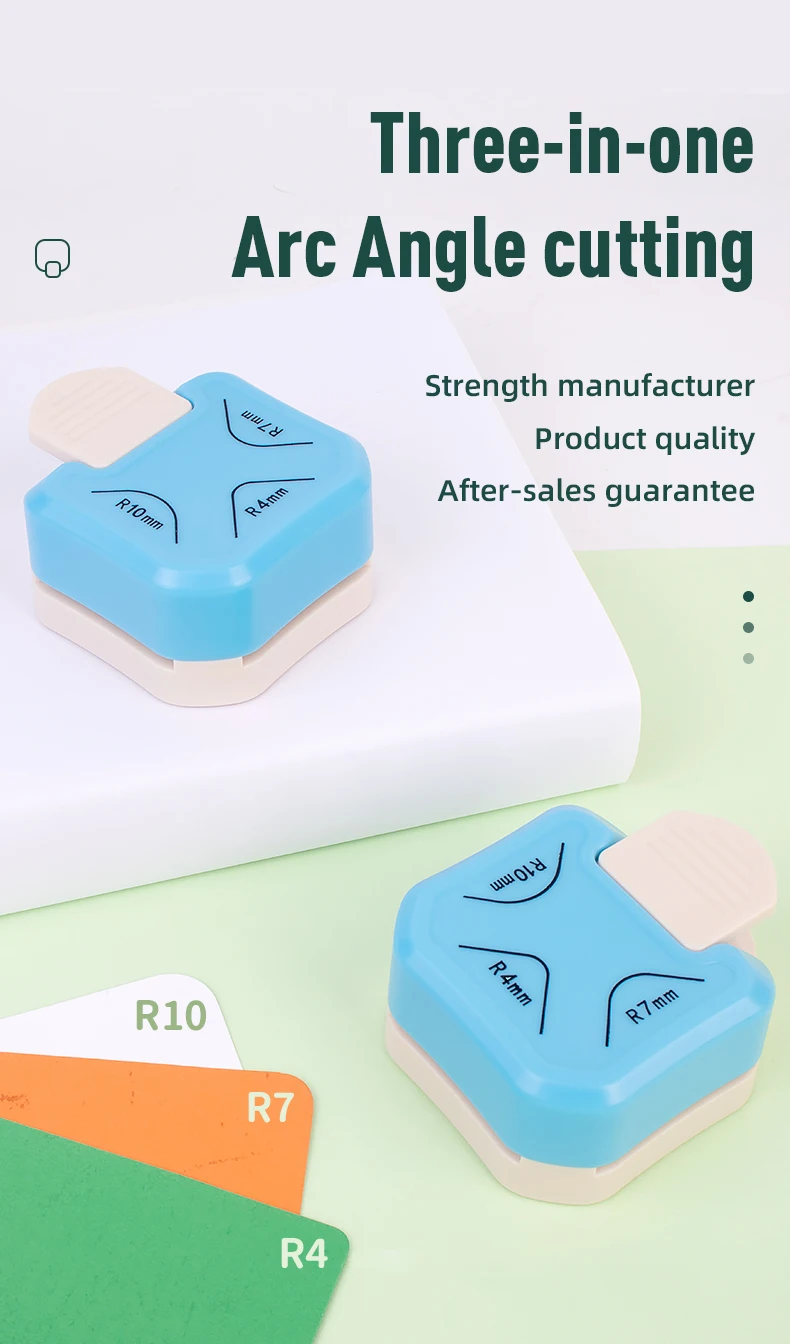 Mini Paper Corner Hole Punch 3 In 1 Corner Rounder Punch For Diy Using ...