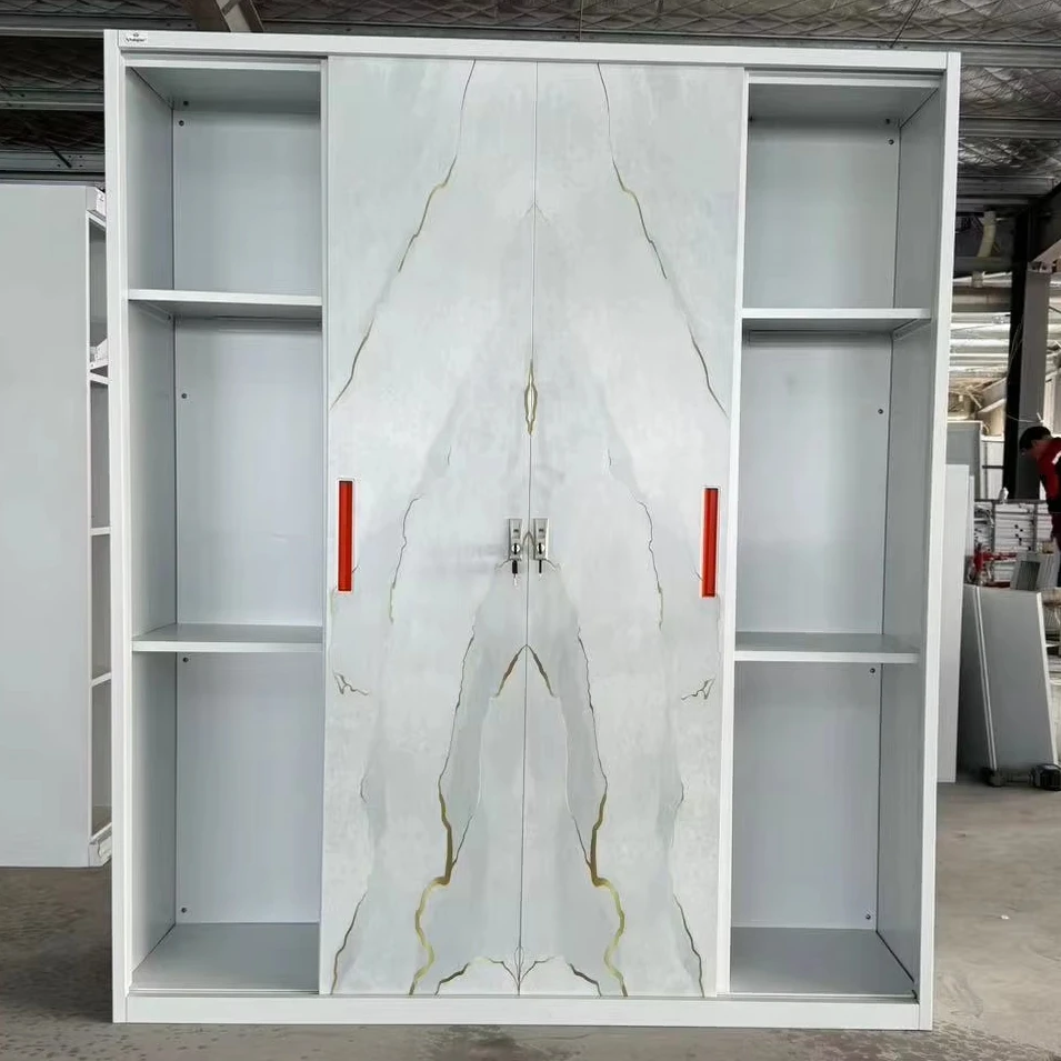 Indonesia Steel Wardrobe clothes Organizer Metal Printed Closet ...