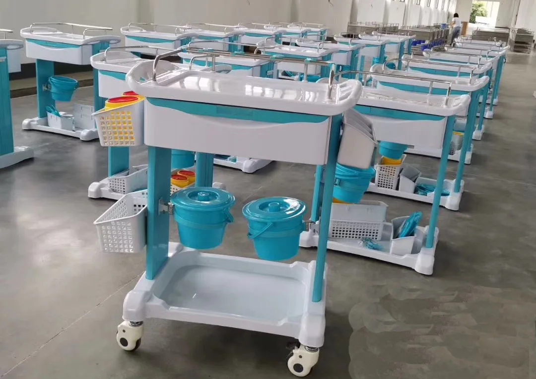 Medical Tablet Trolley Emergency Trolley Hospital - Buy Medical Trolley ...