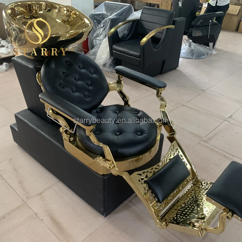 Heavy Duty Beauty Salon Furniture Saloon Equipment Sets Shampoo Chairs ...