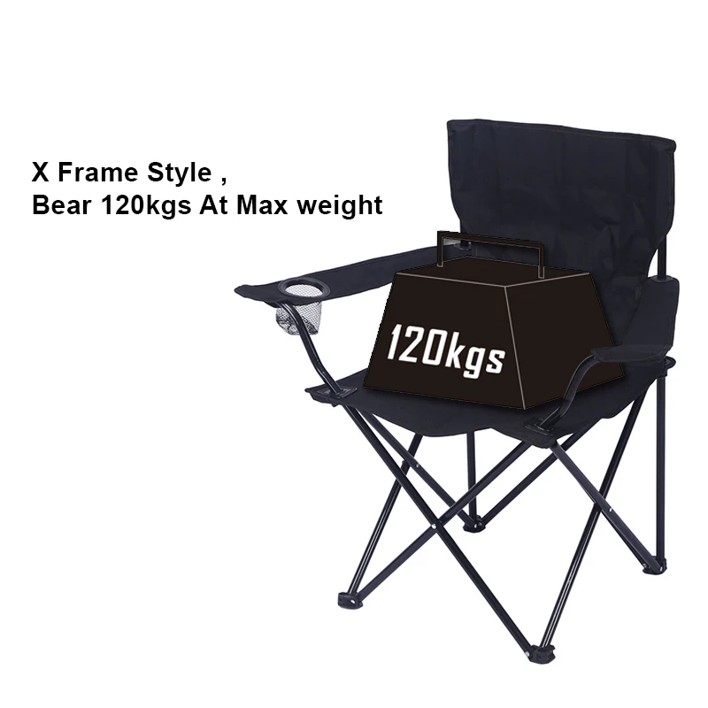 Custom Design Logo Printed Outdoor Beach Chair Portable Backpack Chair ...