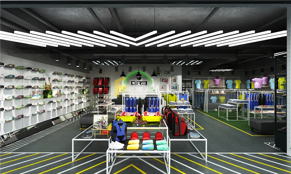 Customized Sport Shop Fitting - Modern & Durable Solutions