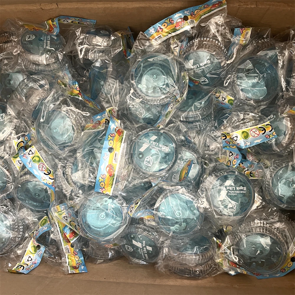 Custom Design Uv Printing Plastic Transparent Pink Blue Bearing ...