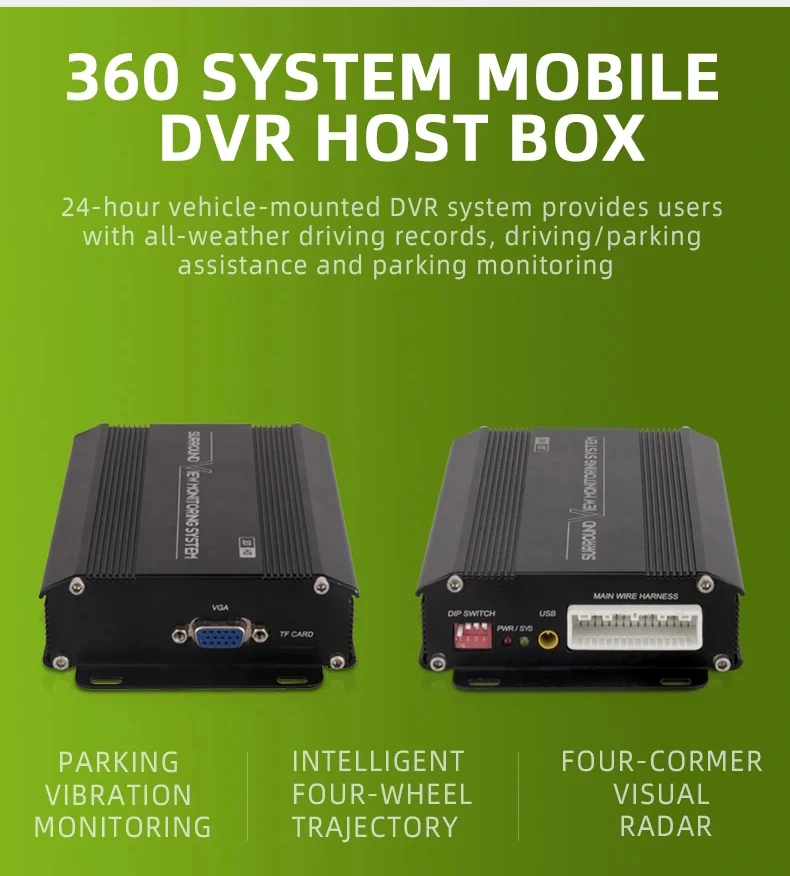 360 Degree Bus 3D Bird View System - Waterproof Security Camera