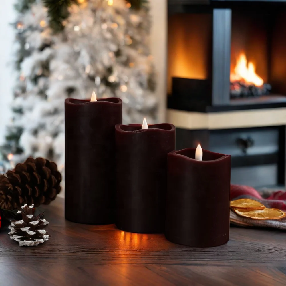 Led Flickering Candle Light With Remote Flameless Candles At ...