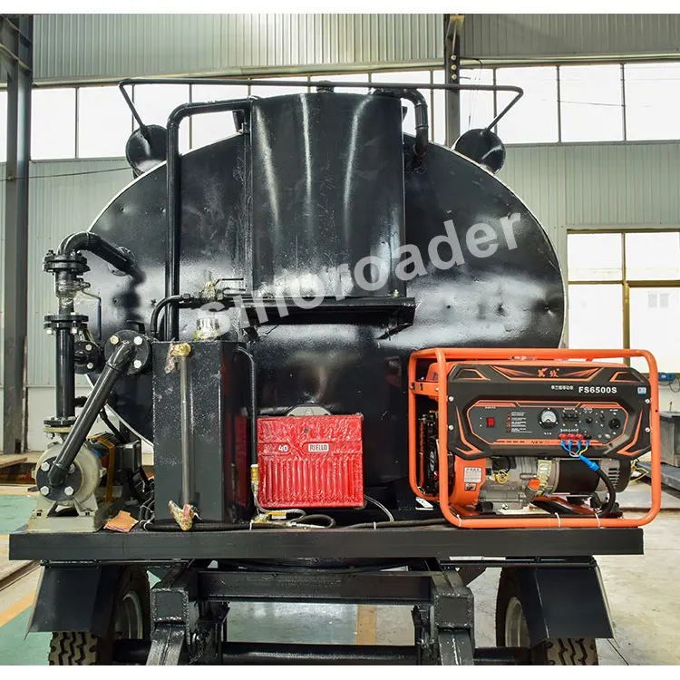 3000L Manual Bitumen Sprayer Trailer - Efficient Asphalt Distributor