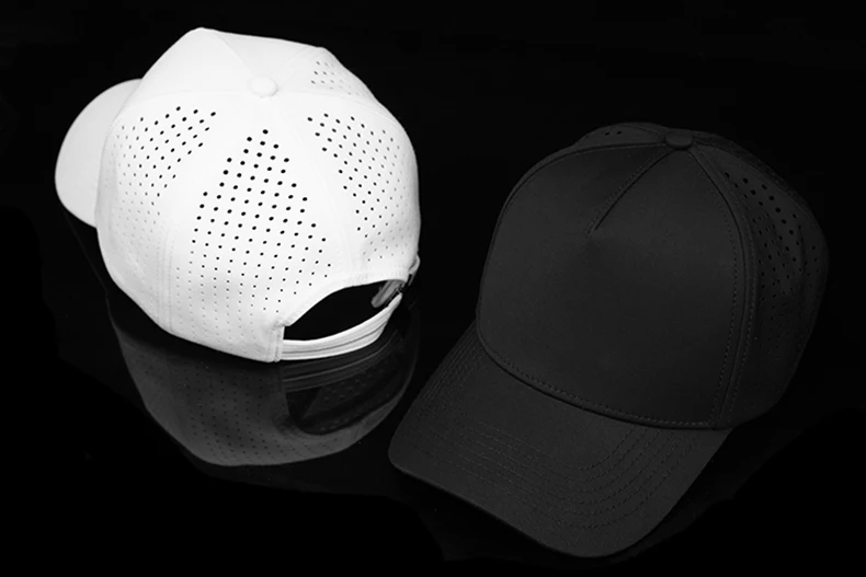 Qianzun Breathable Customize Adjustable Performance 5 Panel White ...