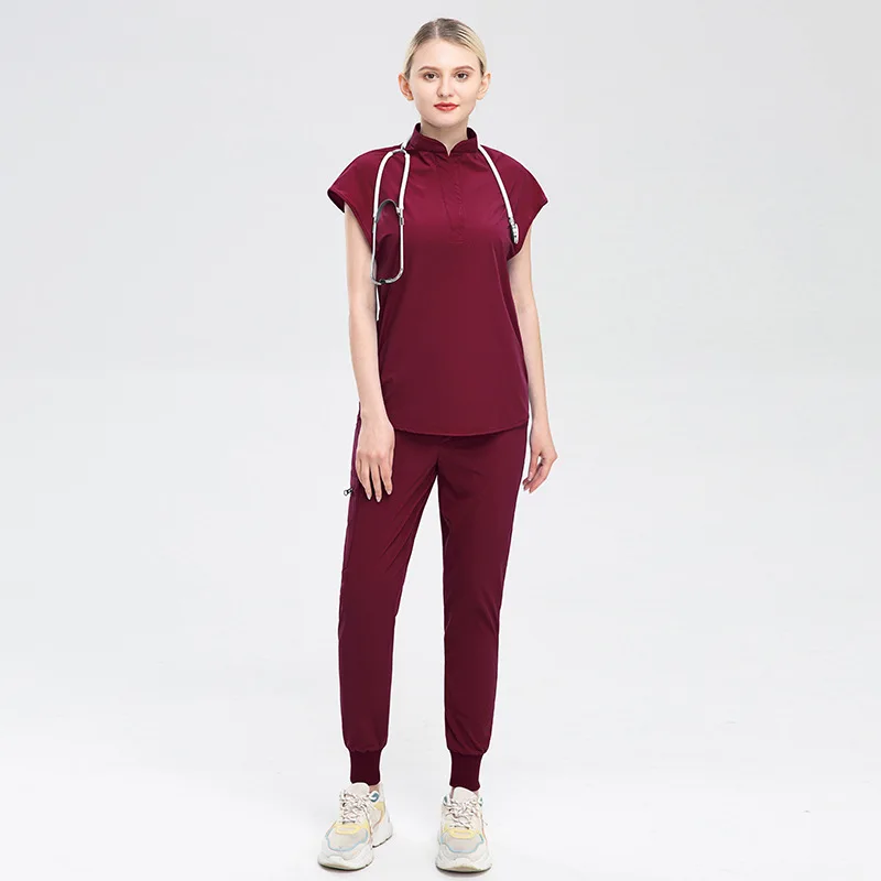 Hospital Uniforms Medical Scrubs Nurse Long Sleeve New Color Scrub Suit ...