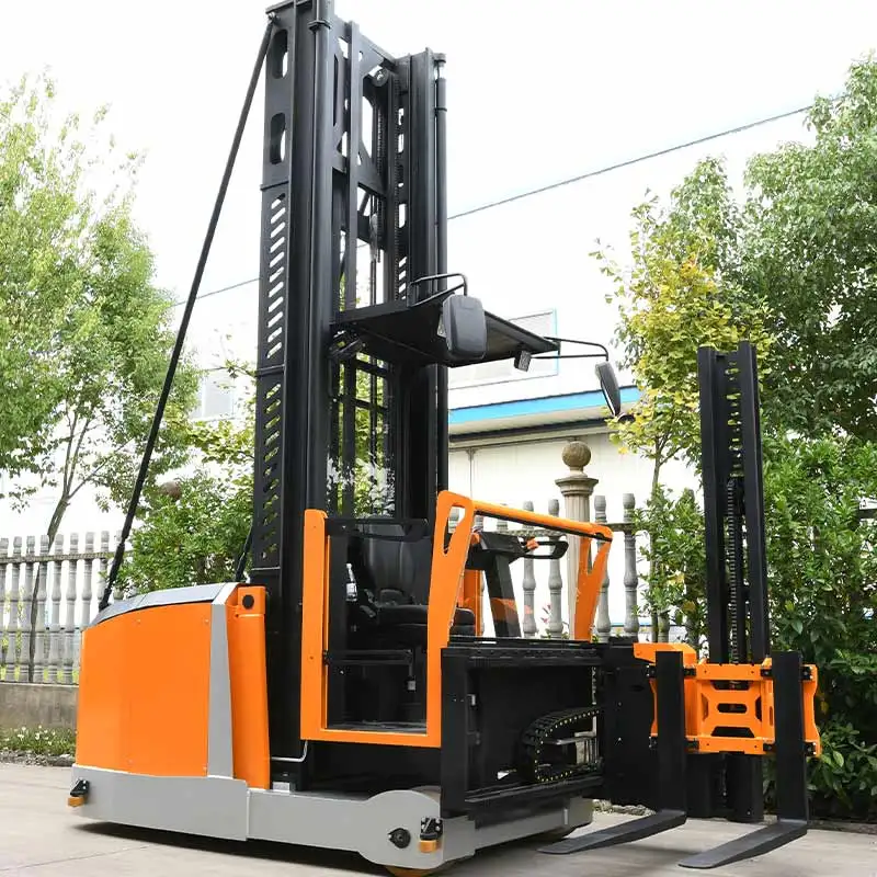 Man Up Vna Forklift Three Way Stacker Very Narrow Aisle Stacking ...