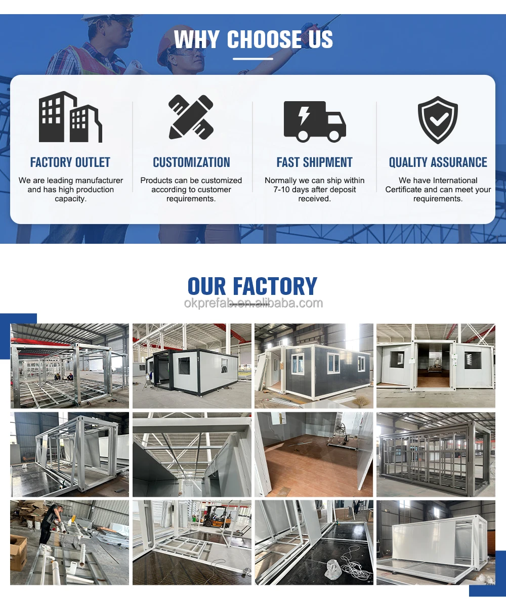 Luxury Modern Easy Installation Portable Movable Container Offices ...
