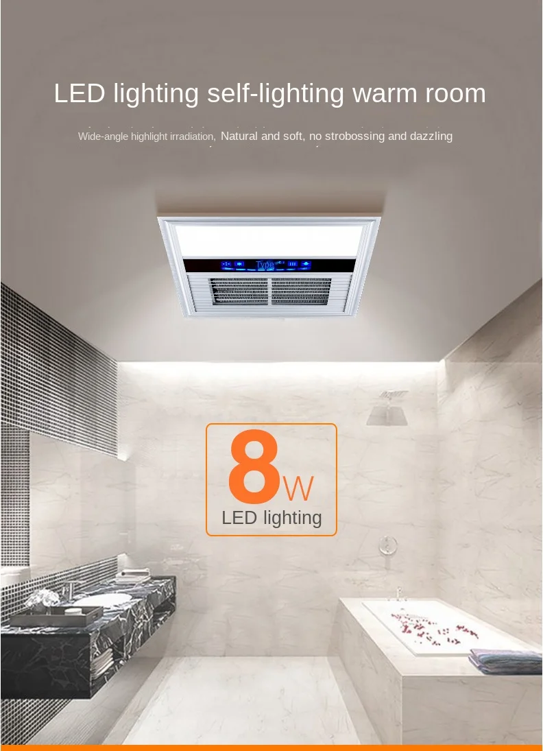 Yuba 300x300 Integrated Ceiling Heater - Efficient Warmth