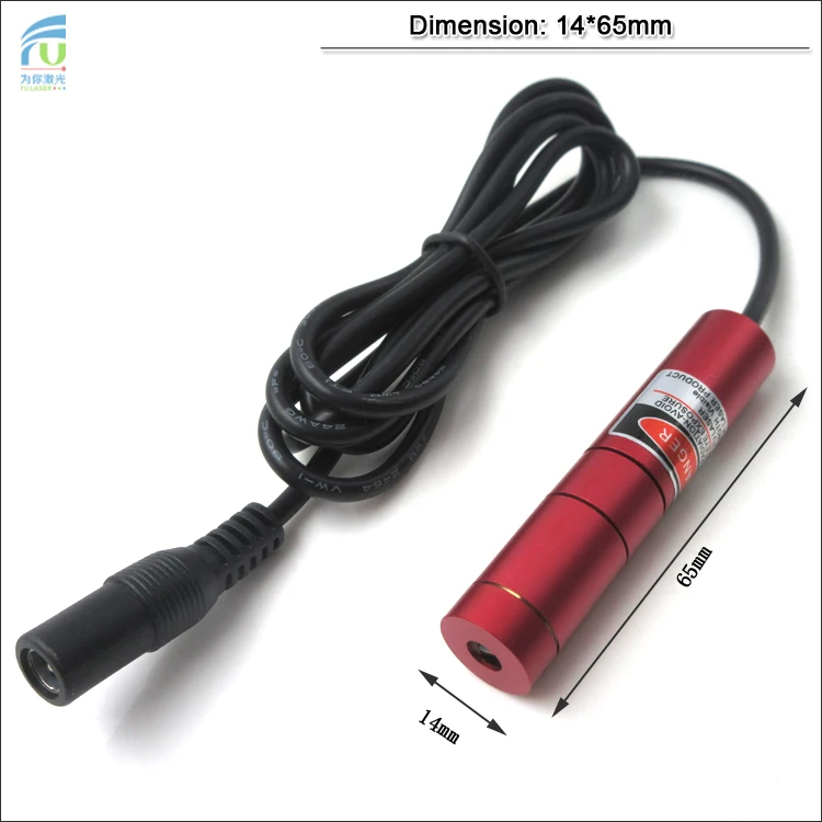 High Power 650nm 200mw Red Dot Laser Beam Crosshair Laser Module Diode ...