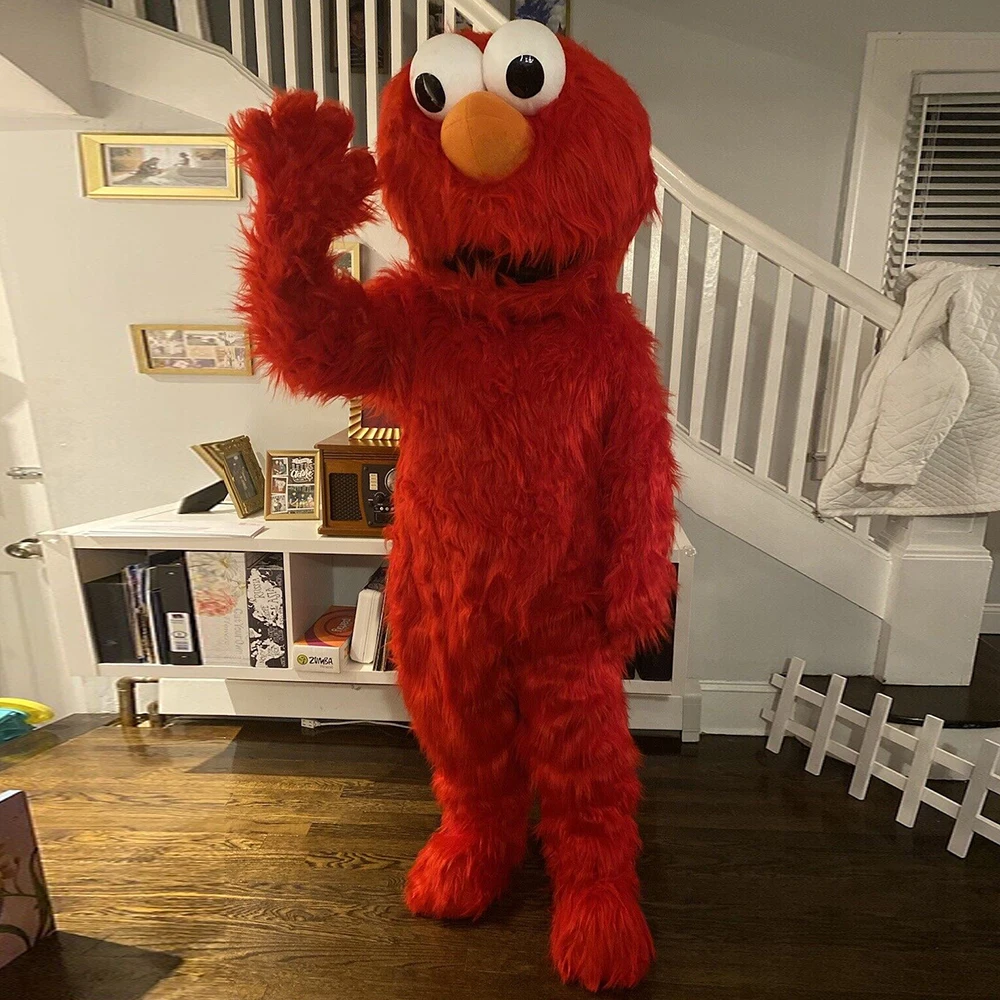 Factory Oem Sesame Street Cookie Monster Elmo Mascot Cartoon Character ...