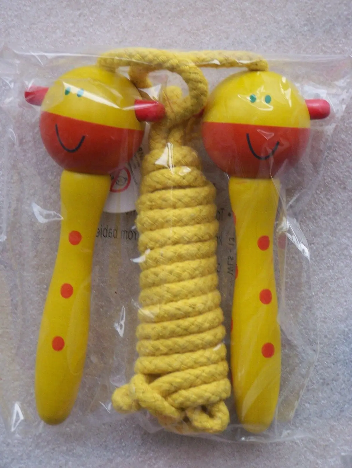 Standard Fitness Children Cartoon Animal Shape Wooden Jump Rope For ...