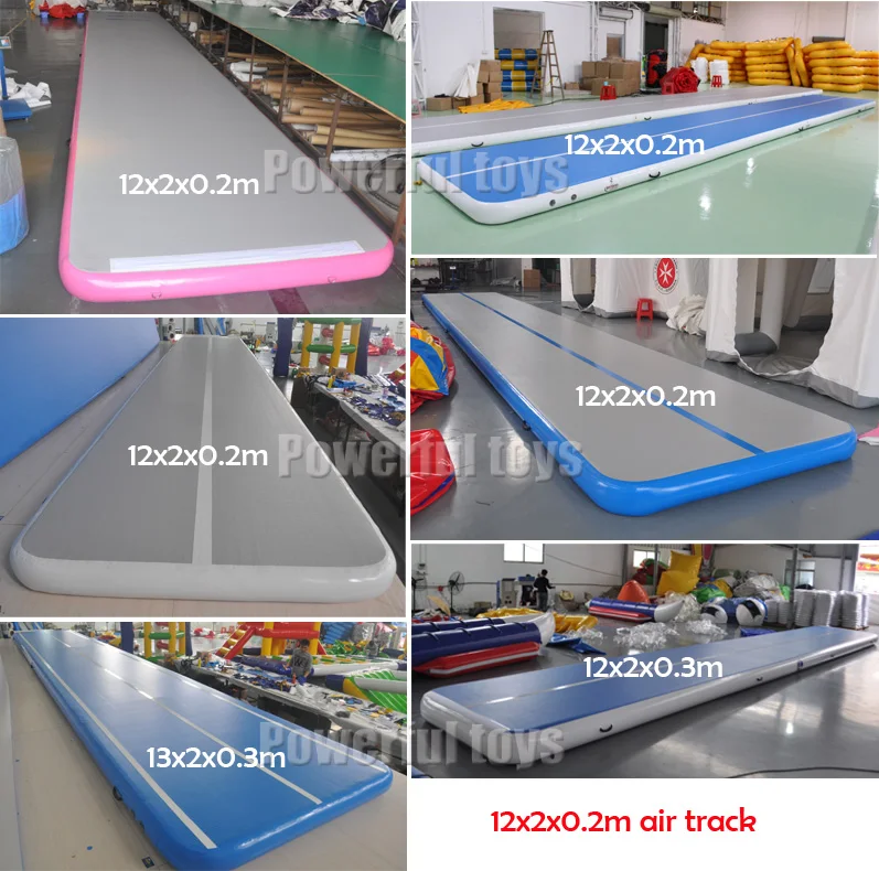 Trampoline Park Inflatable Basketball Court Tumble air Track Floor ...