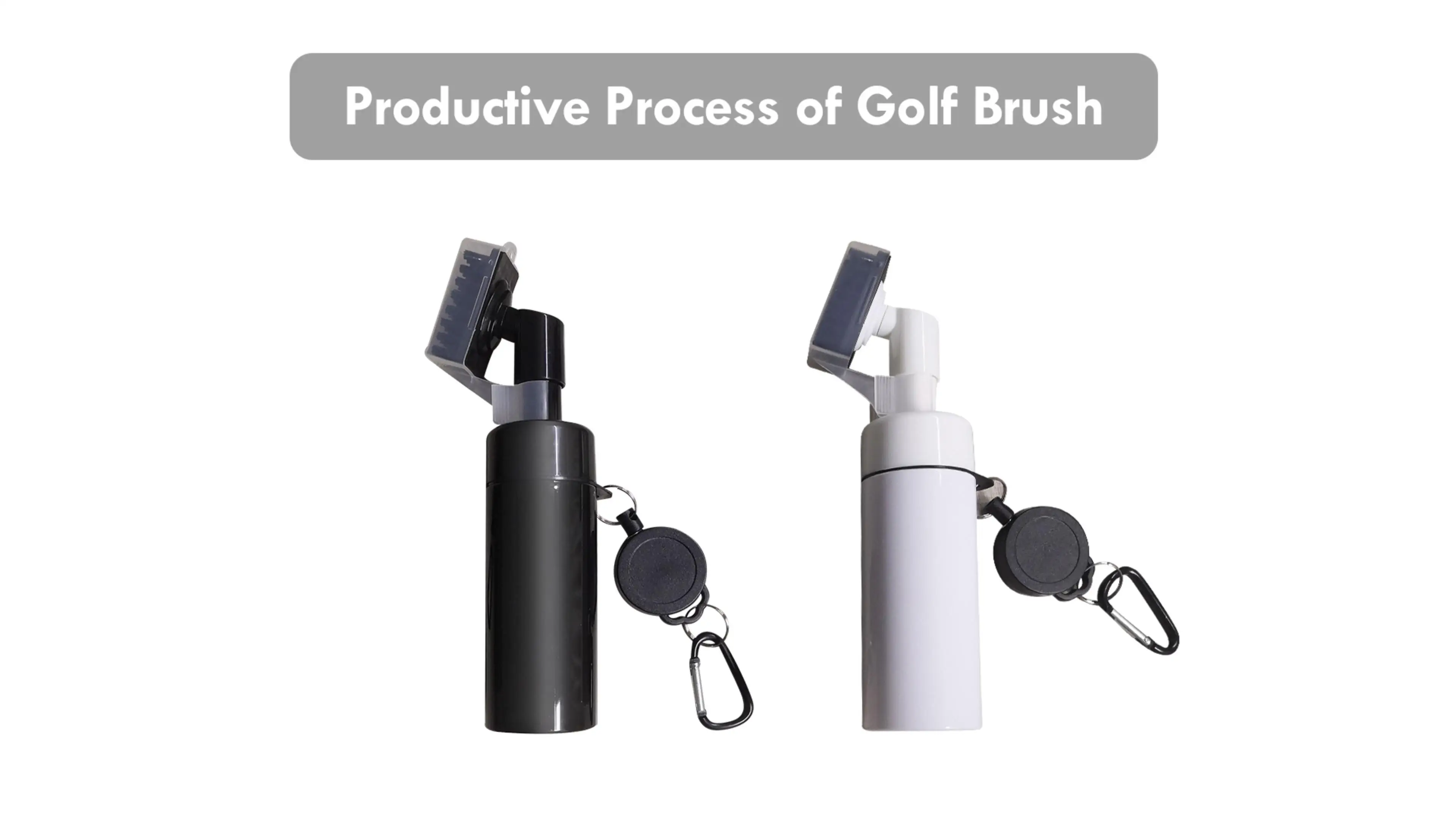 Hot Selling Custom Logo Golf Club Cleaning Brush Water Spray With Spray ...
