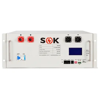 Sok Server Rack Battery Sk48v100 Durable And User Serviceable Lifepo4 ...