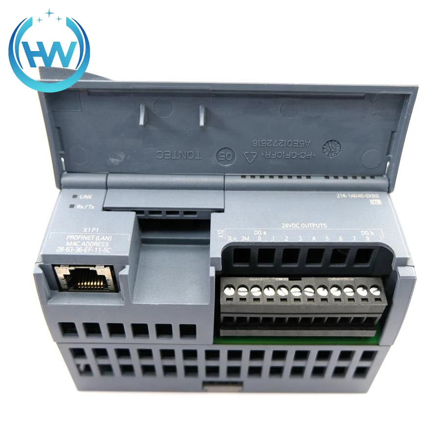 Siemens Simatic Plc S7-1200 6es7214-1ag40-0xb0 Compact Cpu Module 6es7214-1ag40-0xb0 Module ...
