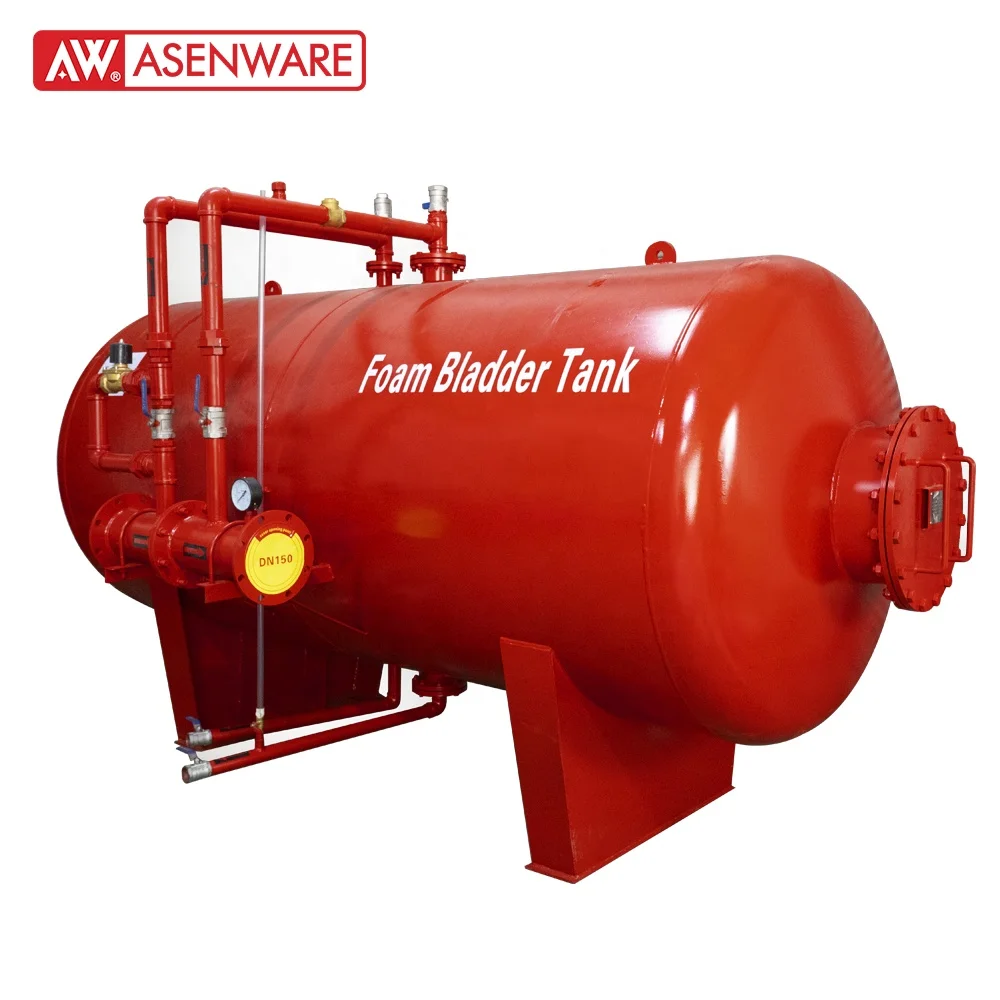 EMC Listed Foam Bladder Tank for Fire Fighting - Asenware