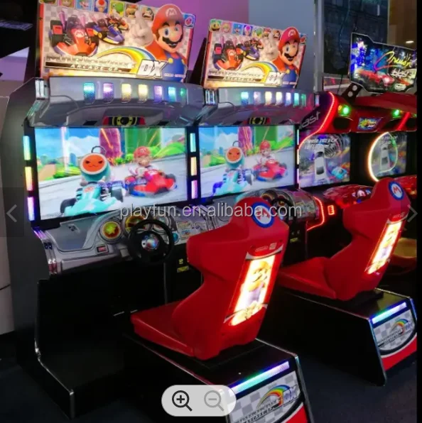 Mario Kart Dx Arcade Gp Driving Car Arcade Simulator Video Coin Game ...