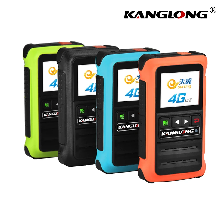 Kanglong G-300 Professional GPS 4G LTE SIM Card Walkie Talkie with ...