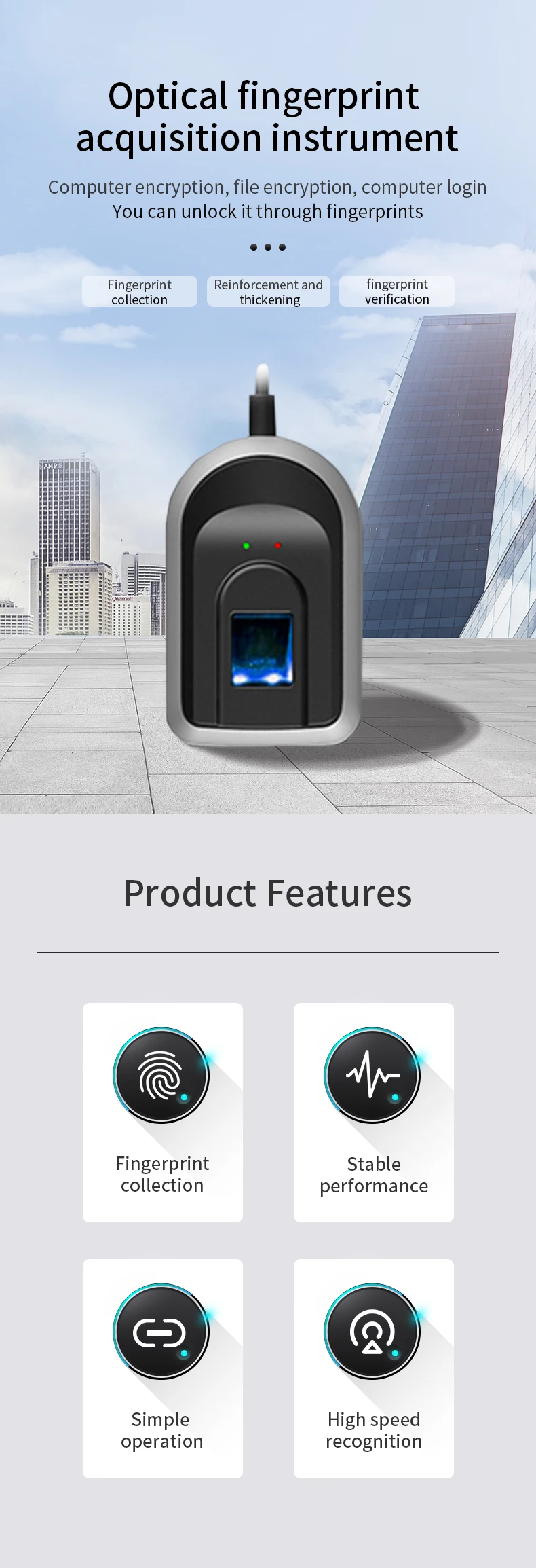 Intelligent Fingerprint Acquisition Device, Fingerprint Input Device ...