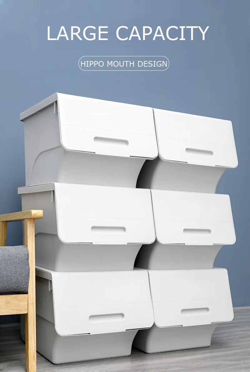 Front Open Storage - Buy Snap Folding Storage Box,Storage Box With Open ...