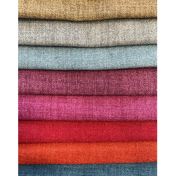 107 Home Deco Upholstery Linen Fabric 100 Polyester Linen Look Sofa ...